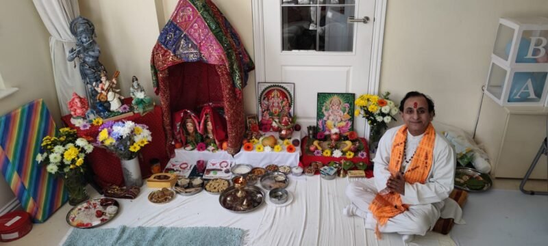 Randal Maa Lota puja - Hindu Priest Ketul Joshi Maharaj
